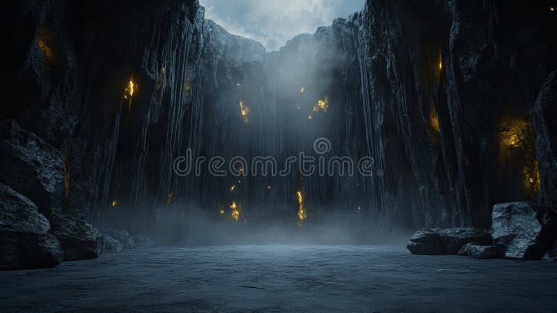 Mystical Cave Interior: Exploring the Hidden Beauty of Natures Deepest ...