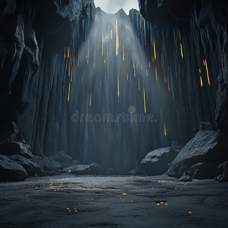 Mystical Cave Interior: Exploring the Hidden Beauty of Natures Deepest ...