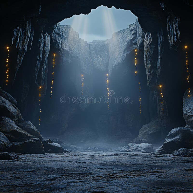 Mystical Cave Interior: Exploring the Hidden Beauty of Natures Deepest ...