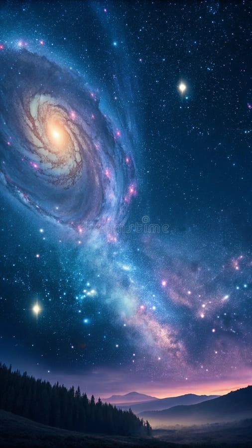 Mystical Celestial Aesthetic Background for Magical and Dreamy Designs ...