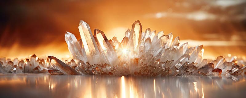 Mystical Crystal Caverns Shimmering Crystal Formations within a Cavern ...