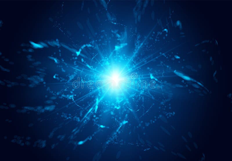 Mystical Energy Burst Vector Illustration Stock Vector - Illustration ...