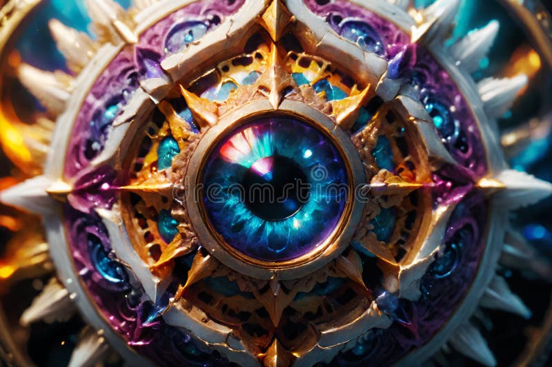 Mystical Fantasy Eye - a Concept for Mystery and Intelligence Stock ...