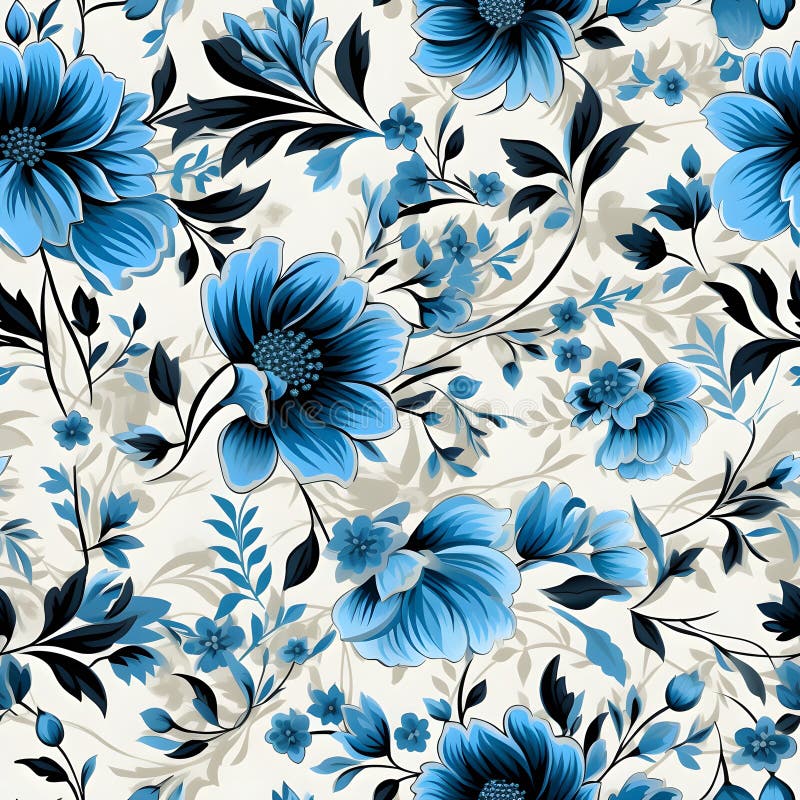 Mystical Forest Seamless Pattern Stock Illustration - Illustration of ...