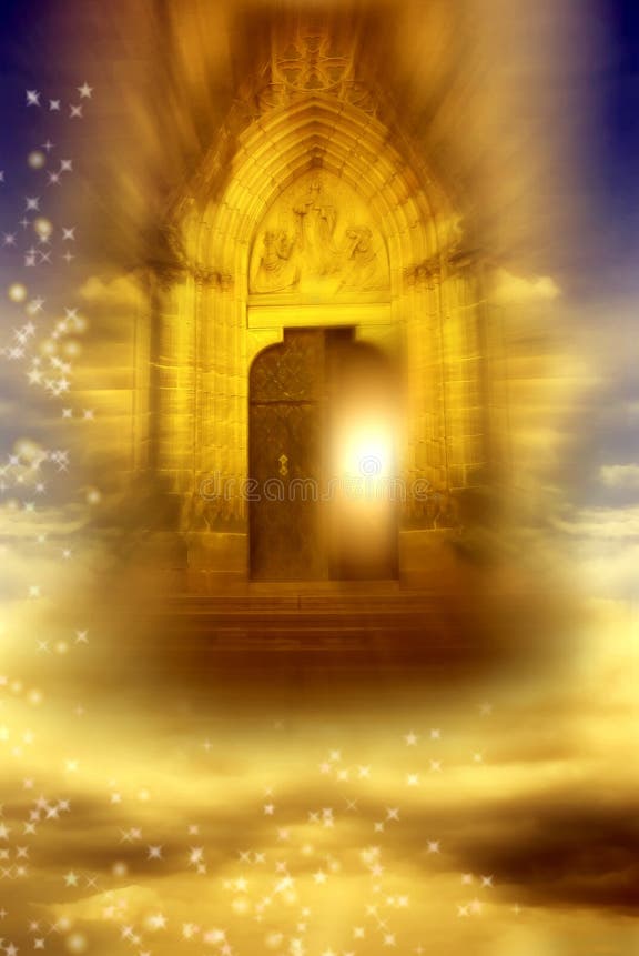 Mystical gate stock image. Image of stars, beams, mystic - 8258603