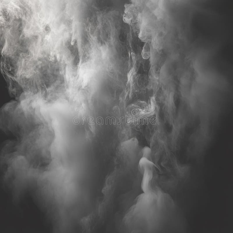 Abstract Gray Smoke Background Stock Illustration - Illustration of ...