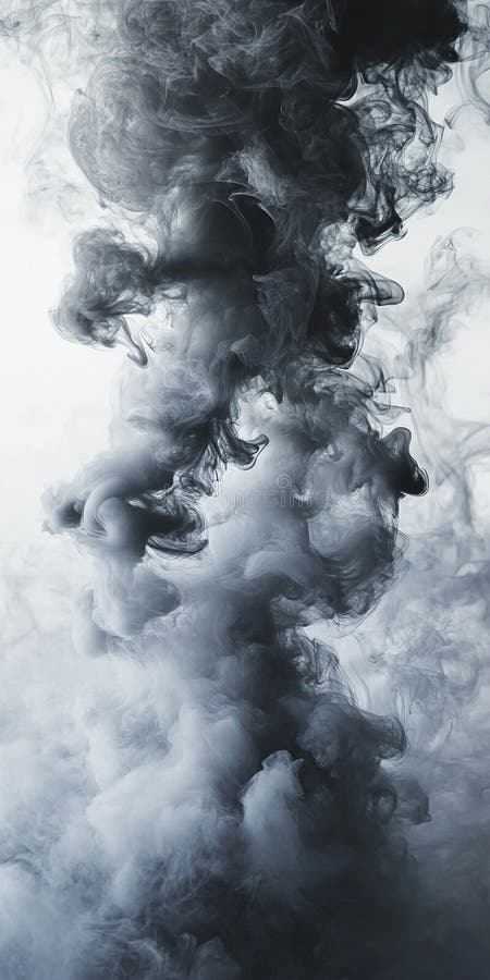 Abstract Gray Smoke Background Stock Illustration - Illustration of ...