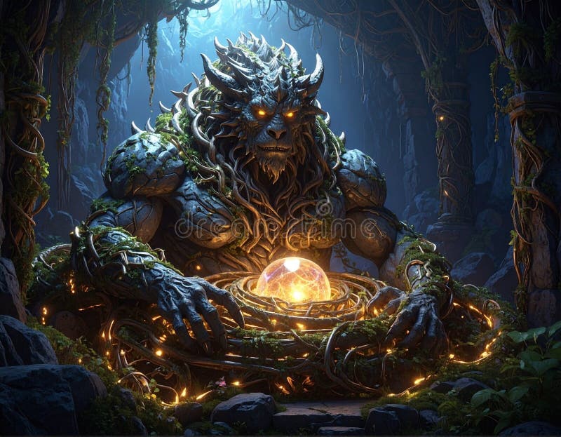 Imposing Mystical Setting Stock Illustrations – 341 Imposing Mystical ...