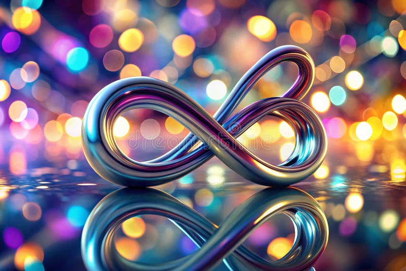 Mystical Infinity Symbol Sculpture with Musical Note a Study in ...