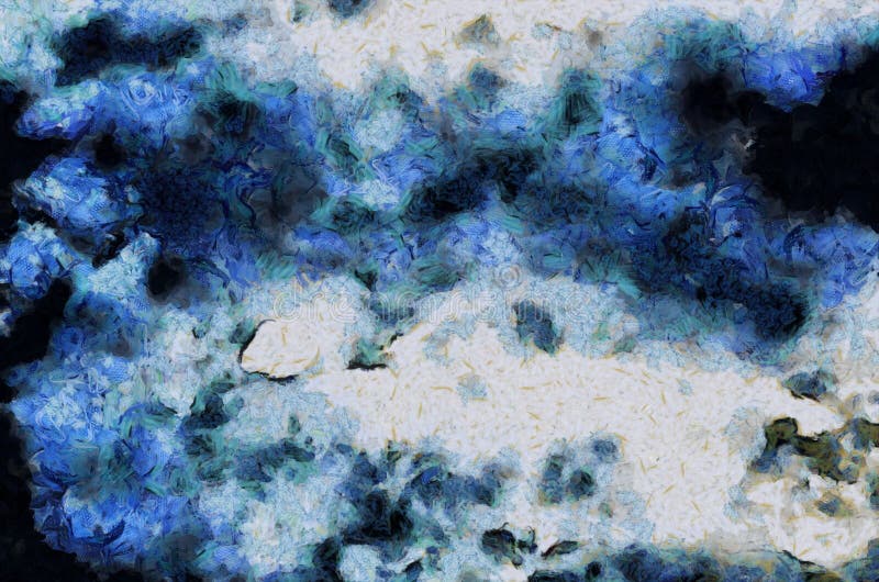 A Mystical Light. Art Illustration Stock Image - Image of cosmos, blue ...