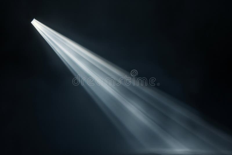 Mystical Light Rays through Darkness Stock Photo - Image of mystery ...