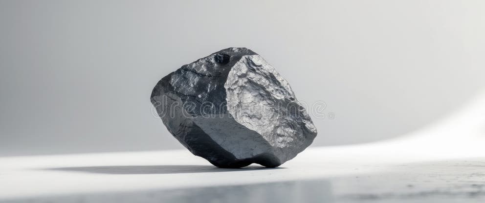 Mystical Meteorite Stone with Unusual Shape. Stock Photo - Image of ...