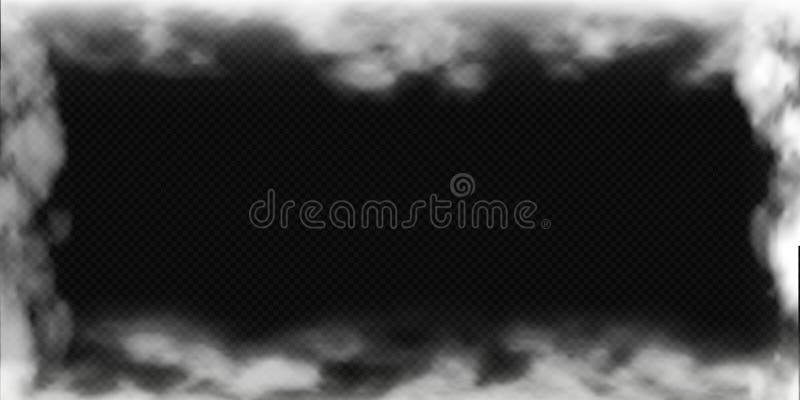 A Mystical Mist Vector Frame - Ideal for Text Overlays. Stock ...