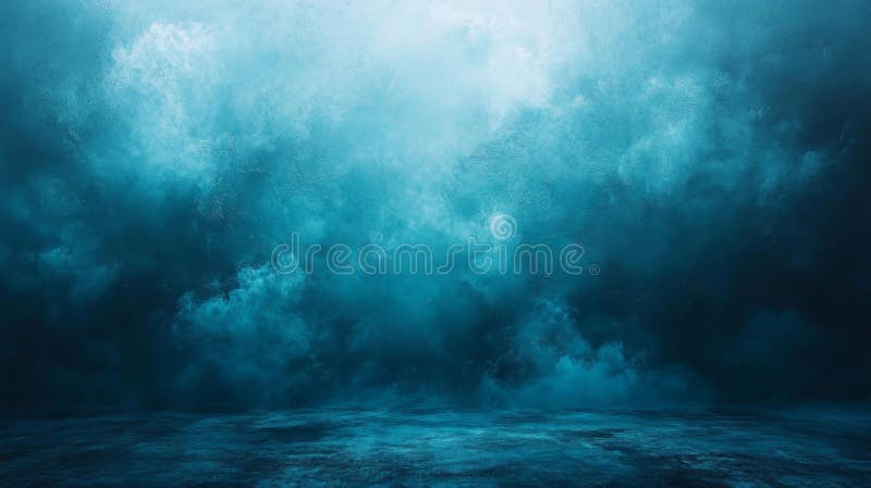 Mystical Oceanic Background with Deep Blue Textures Stock Illustration ...