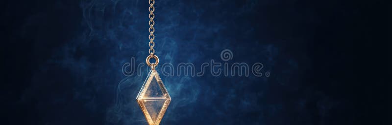 Mystical Pendulum Swinging in a Cloud of Magic Smoke, Representing ...