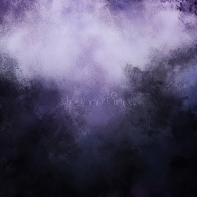 Mystical Purple and Black Texture with Cloudy Patterns Stock Image ...