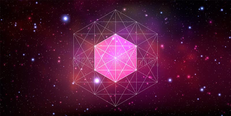 Mystical Sacred Geometry Vector Symbol. Spirituality, Harmony Stock ...