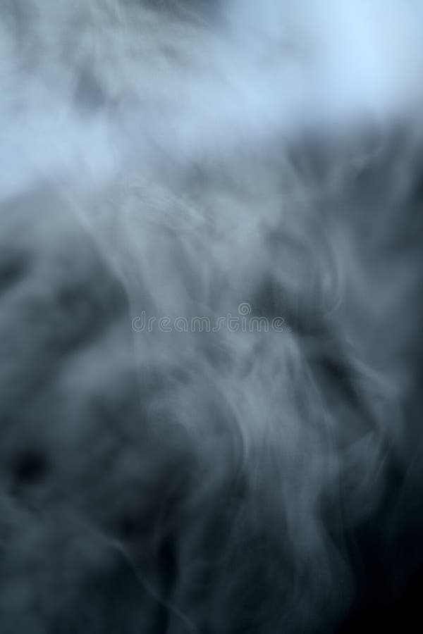 Mystical Smoke Patterns in Soft Blue Tones Create an Enigmatic ...