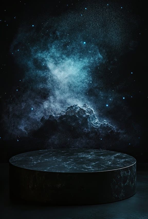 Mystical-themed Background, Loa Design, and a Black Display Platform ...