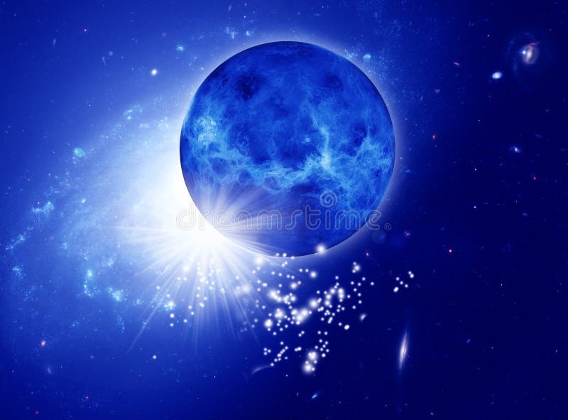 Mystical Universe stock illustration. Illustration of venus - 14531508