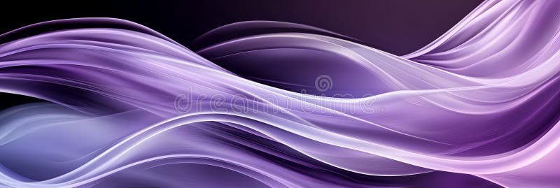 Mystical Wispy Purple Smoke Trails Flow Across a Dark Gradient Backdrop ...