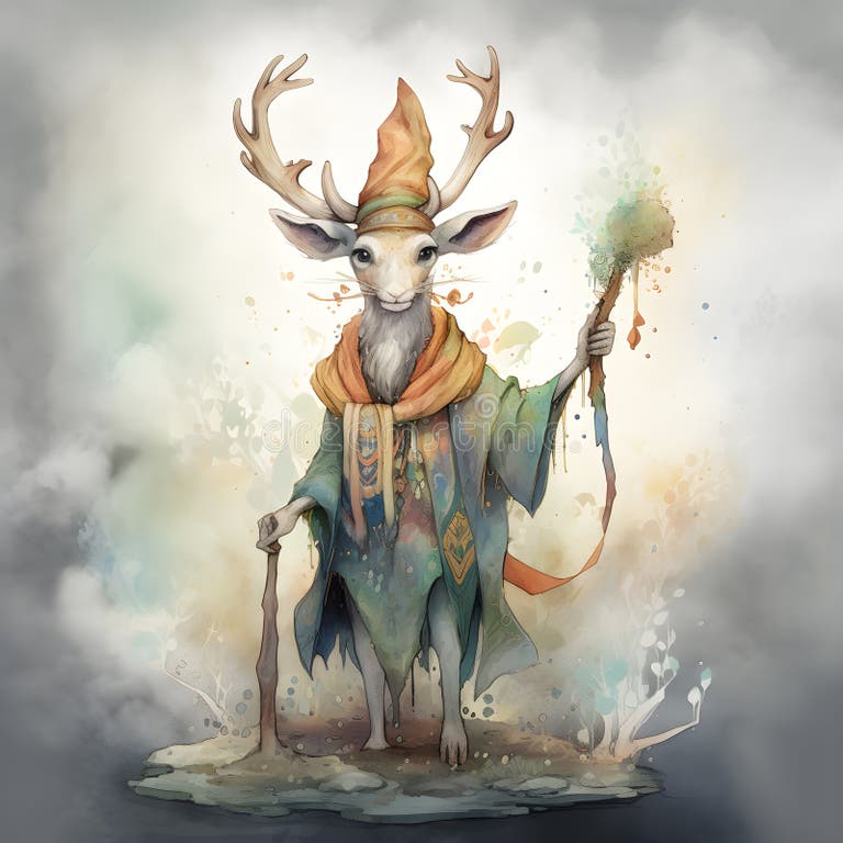 Wizard Deer Stock Illustrations – 229 Wizard Deer Stock Illustrations ...
