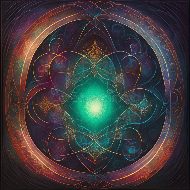 Mystics, Generative AI Illustration Stock Illustration - Illustration ...