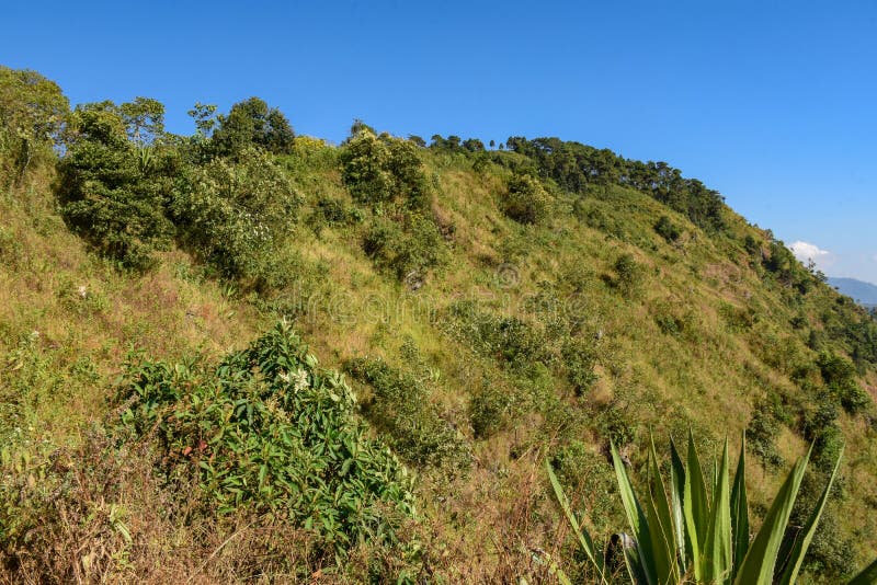 The Mystique View of Himalayan Mountain, Durpin Dara- Kalimpong Stock ...