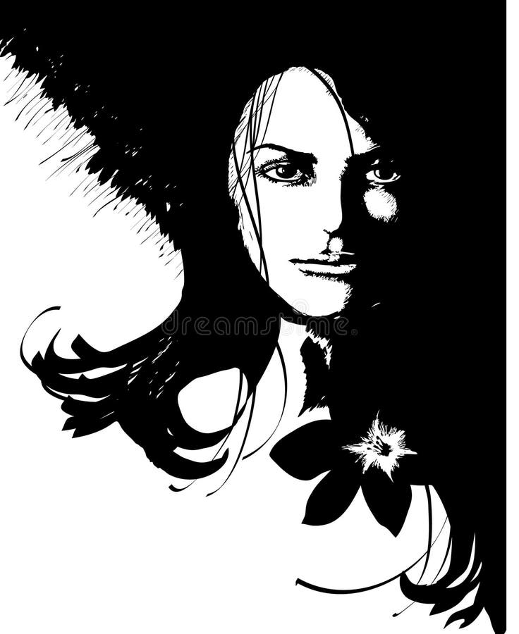 Myterious Woman Stock Illustrations – 1 Myterious Woman Stock ...