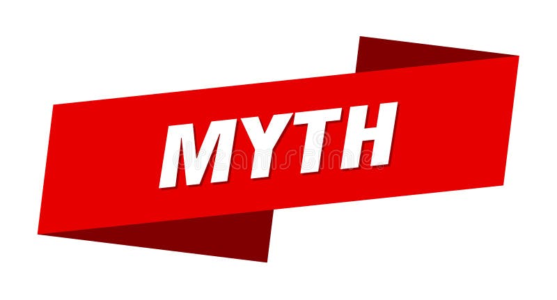 Myth Banner. Myth Speech Bubble Stock Vector - Illustration of vignette ...