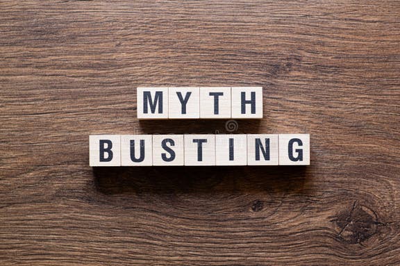 Myth Busting - Word Concept on Building Blocks, Text Stock Image ...