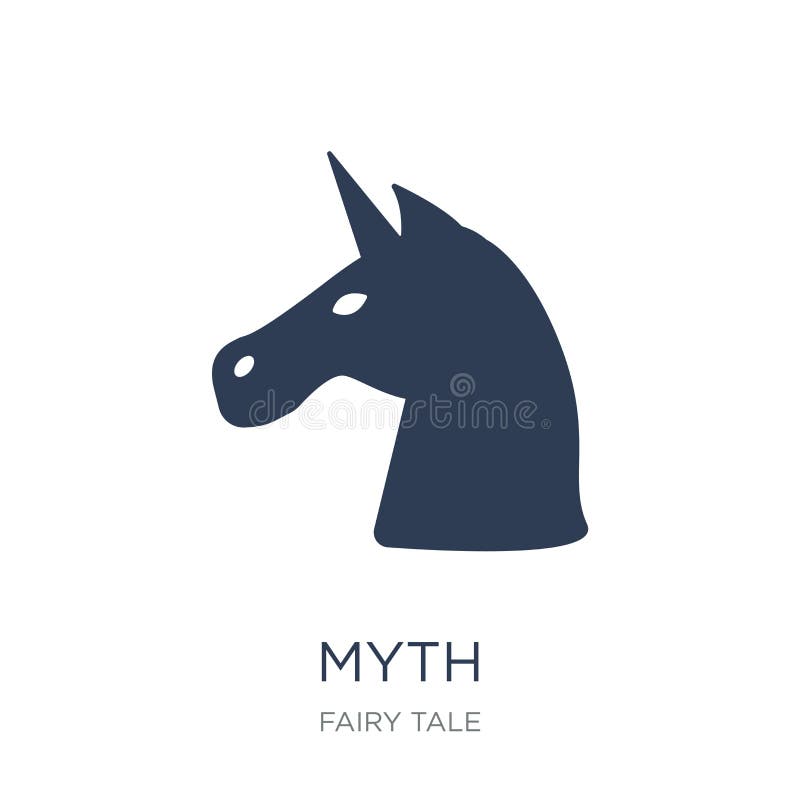 Myth Icon. Trendy Myth Logo Concept on White Background from Fairy Tale ...