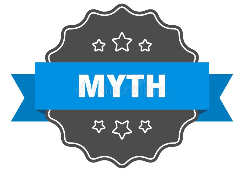Myth Label. Myth Isolated Seal. Sticker. Sign Stock Vector ...
