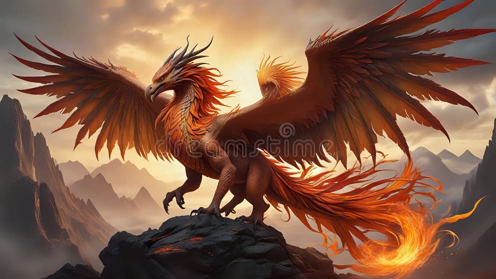 Dragon Phoenix Logo Stock Illustrations – 477 Dragon Phoenix Logo Stock ...