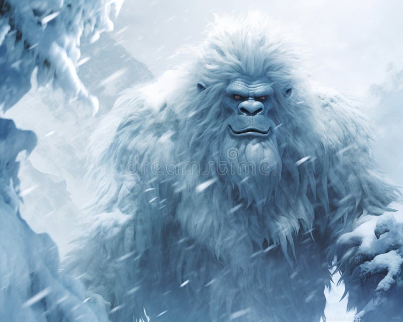 Yetibigfoot Mythical Stock Illustrations – 4 Yetibigfoot Mythical Stock ...