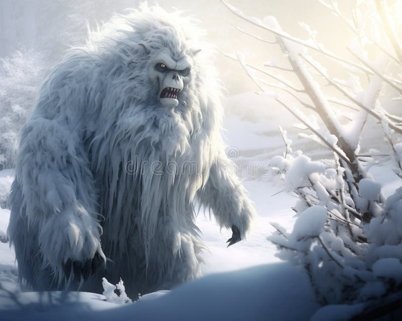 Yetibigfoot Mythical Stock Illustrations – 4 Yetibigfoot Mythical Stock ...
