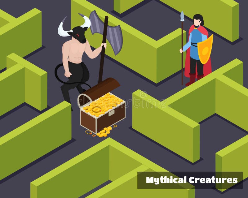 Mythical Creatures Isometric Icons Stock Vector - Illustration of ... Mythical Creatures Isometric Icons Stock Vector - Illustration of ...