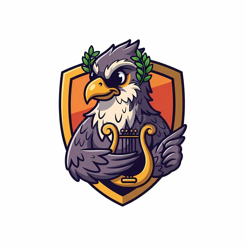 Majestic Winged Warrior Logo Stock Illustrations – 20 Majestic Winged ...