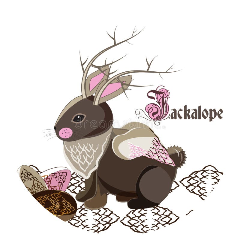 Jackalope Stock Illustrations – 232 Jackalope Stock Illustrations ...