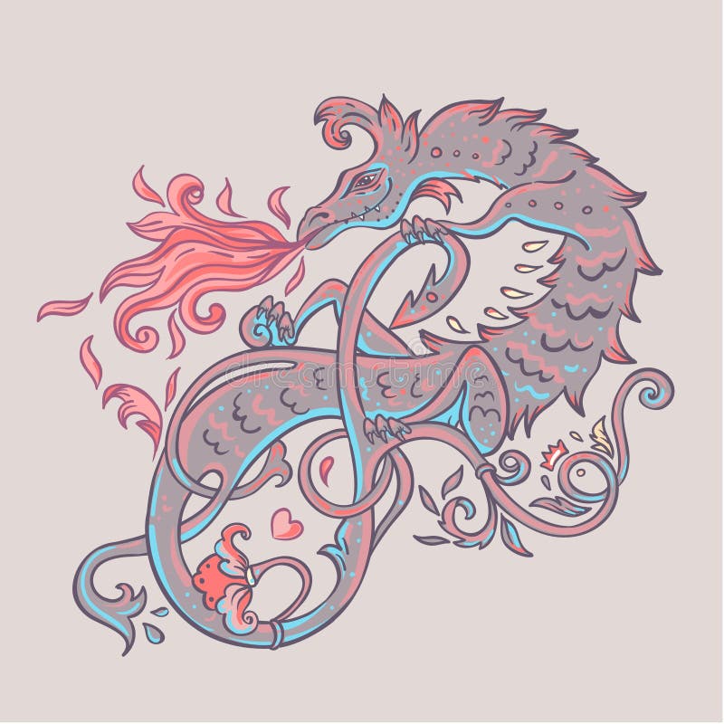 Mythological Magic Beast Basilisk, Legendary Bizarre Creature ...