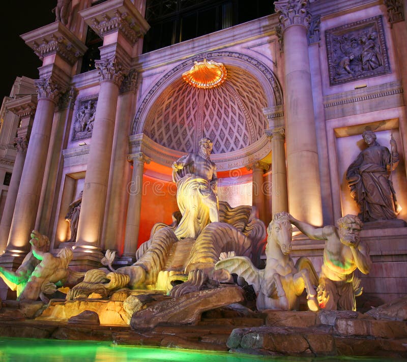 A Mythological Scene on the Strip Editorial Stock Image - Image of ...