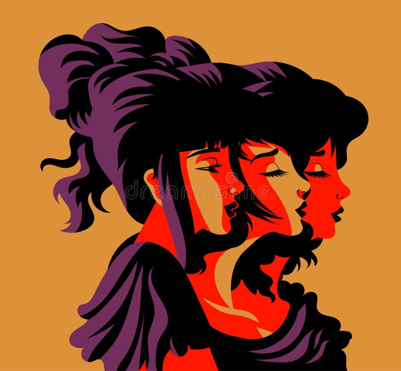 Mythology Hecate Goddess of Witchcraft and Crossroads Stock ...