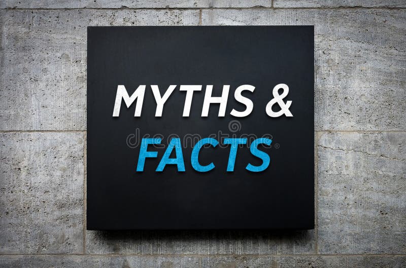 Myths and Facts stock photo. Image of evidence, news - 251208562