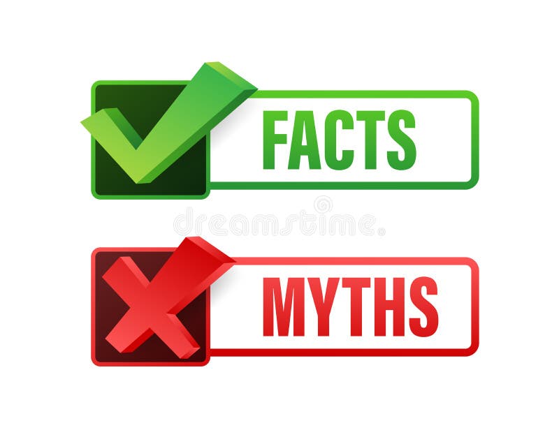 Myths Vs Facts. Icon on White Backdrop. Versus Vs Background. Vector ... Myths Vs Facts. Icon on White Backdrop. Versus Vs Background. Vector ...