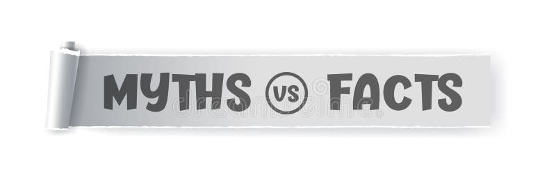 Myths and Facts Sign. Myths Vs Facts Header Design. True or False Facts ...