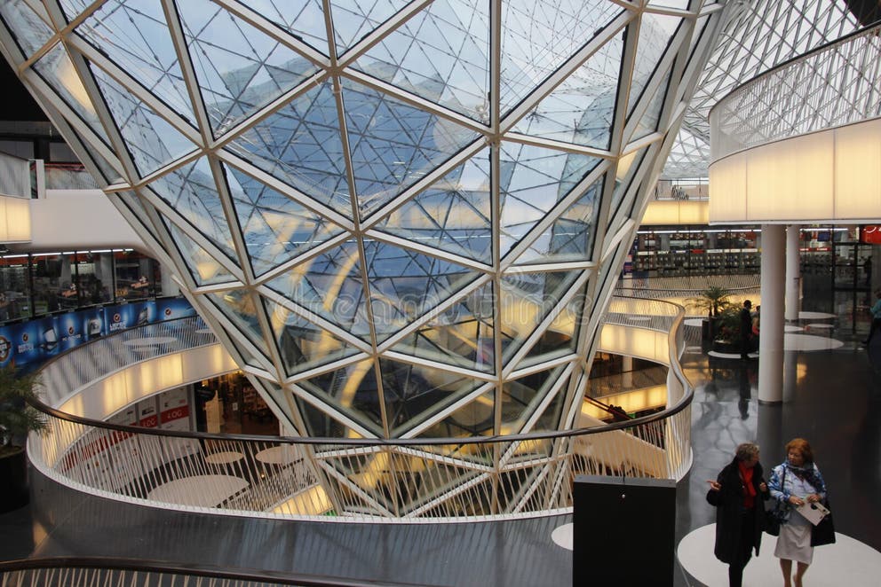 MyZeil Frankfurt editorial stock photo. Image of city - 28589513