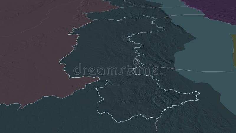 Mzimba, Malawi - Outlined. Administrative Stock Illustration ...