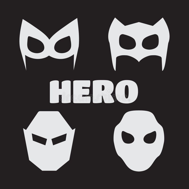 Personaje De Dibujos Animados Determinado De La Cara Del Super Héroe
