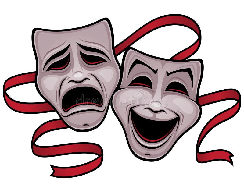 Símbolo De Las Máscaras Del Teatro De La Comedia Y De La Tragedia ... Símbolo De Las Máscaras Del Teatro De La Comedia Y De La Tragedia ...