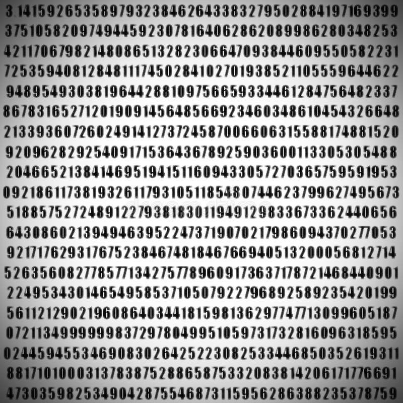 Número De Las Matemáticas: Pi Para El Fondo De La Educación Imagen de ...